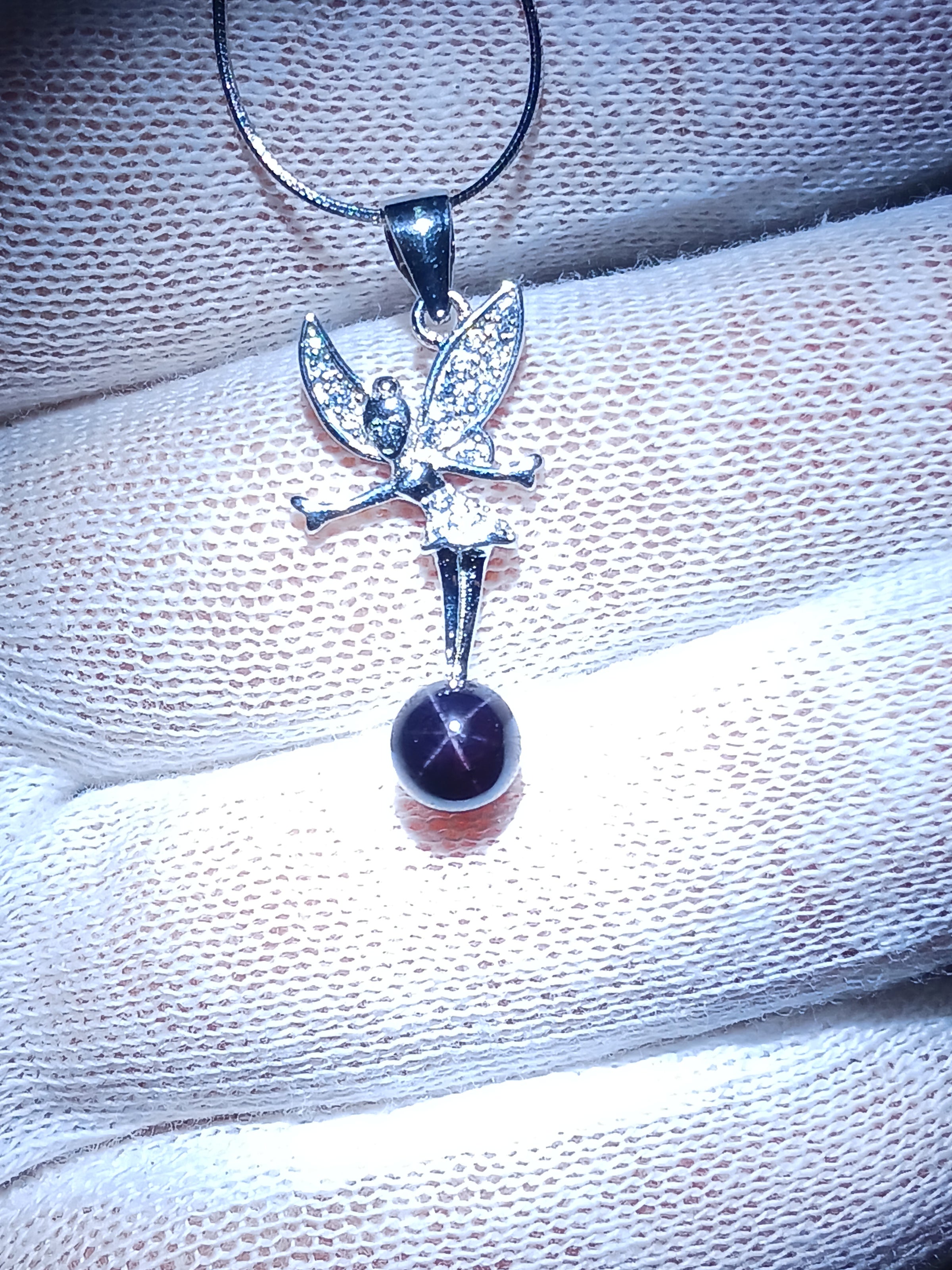 star garnet necklace